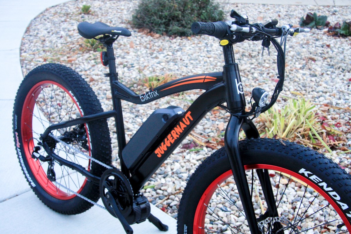 Biktrix Juggernaut 2016 : The Only Factory-Built Electric Fat Bike In ...