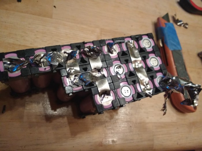 Repairing Damaged Or Dead Cells In A 18650 Pack Without Blowing Up ...