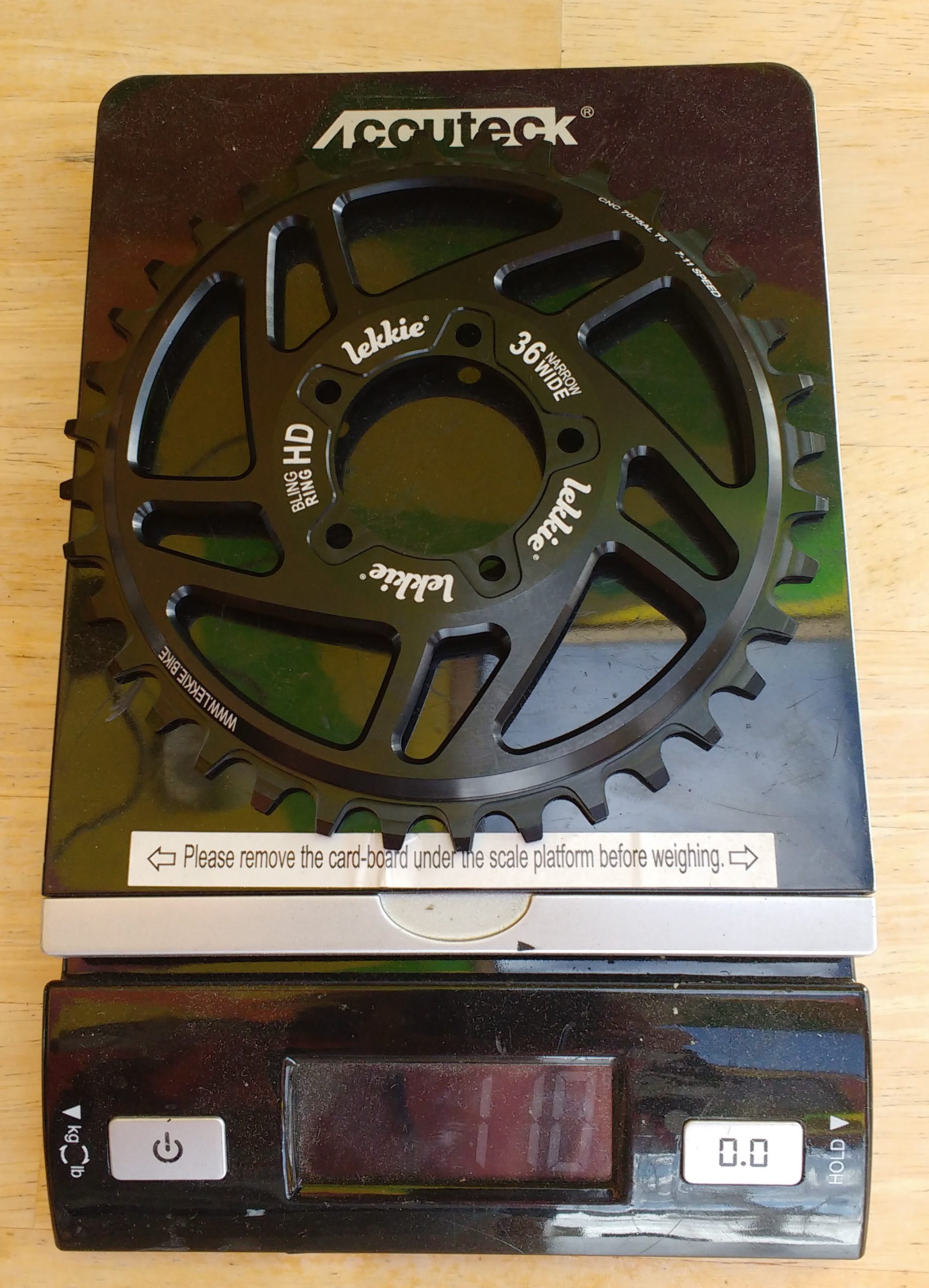 But This Chainring Was Just Right : Goldilocks And The 36T Lekkie BBSHD ...